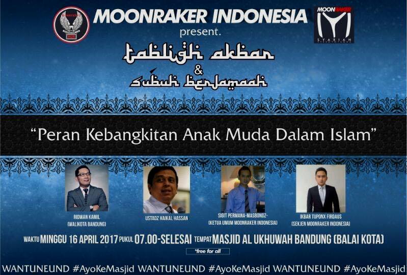 Jadwal Kegiatan Tabligh Akbar dan Subuh Berjamaah Moonraker Indonesia ...