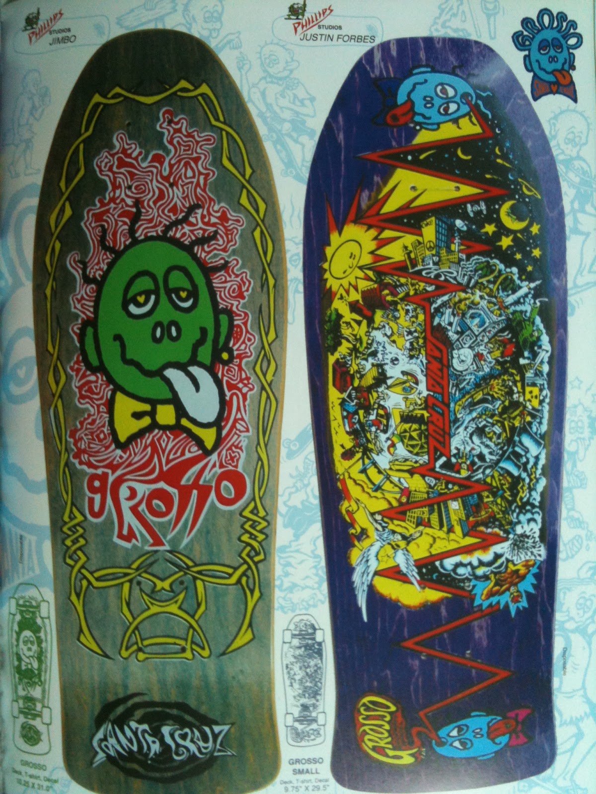Scribble Junkies: Jeff Grosso Board Graphics..