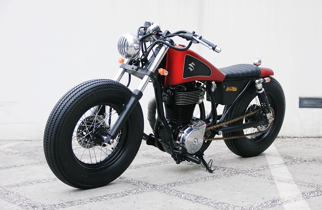 Hell Kustom : Suzuki LS650 Savage 1988 By Studio Motor