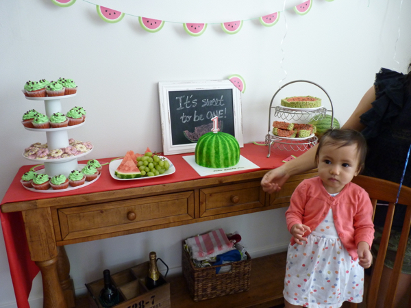 Watermelon Themed First Birthday Party