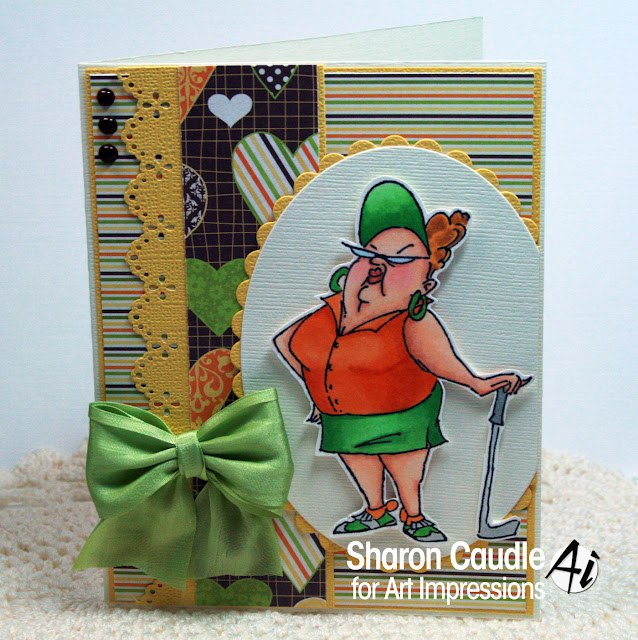 Gramma's house of cards: Art Impressions Create a Card Set Challenge ...