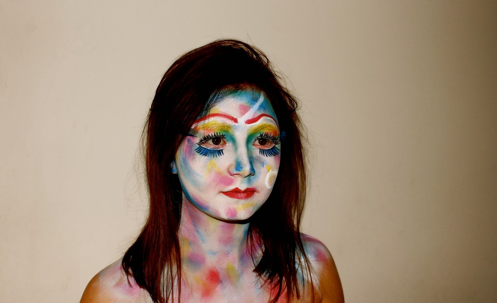 Beauty Is A Creation of Art: Alex Box 'Colour Splash' Inspired Makeup Look