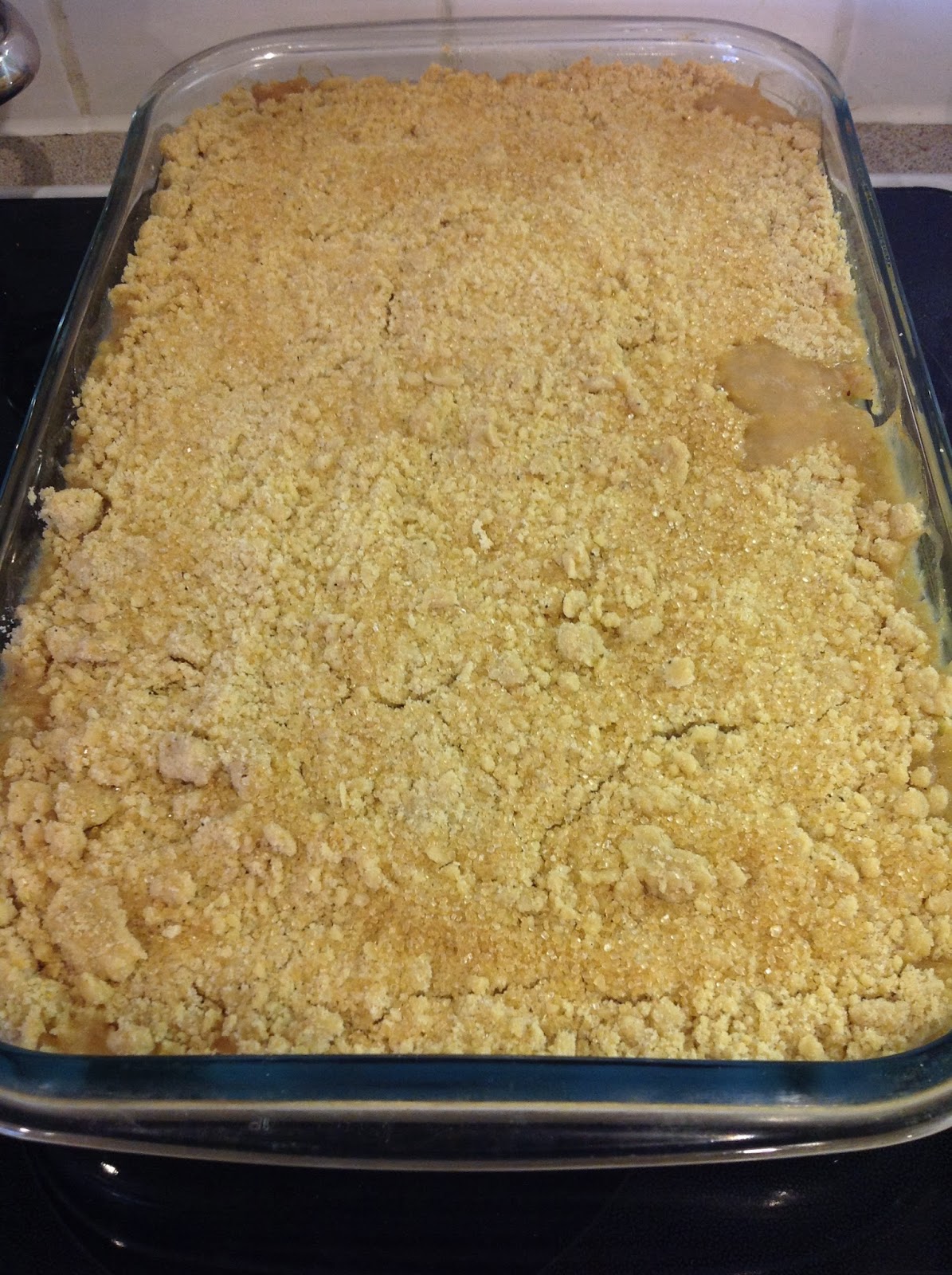 This Muslim Girl Bakes: Toffee Apple Crumble