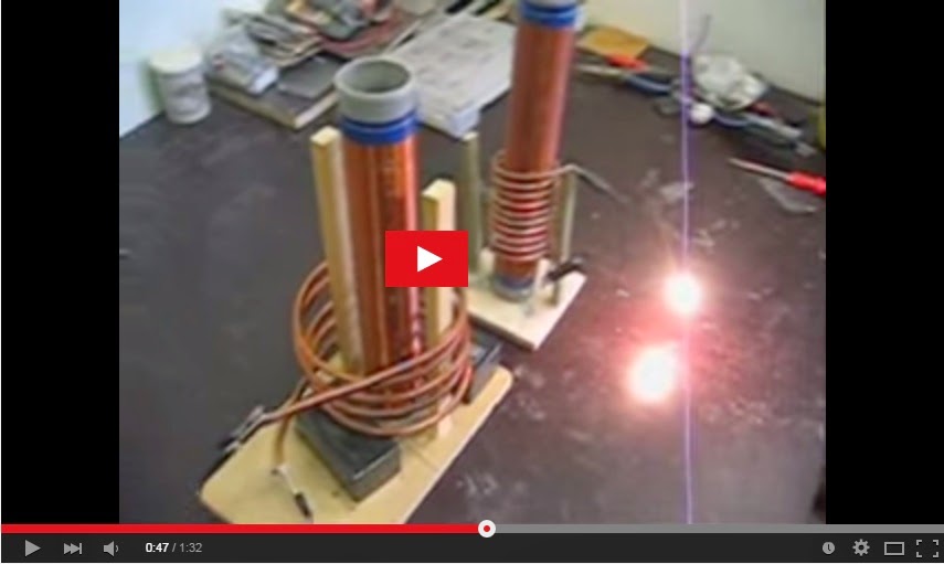 Electrical Engineering World: Wireless Electricity using Tesla Coils ...