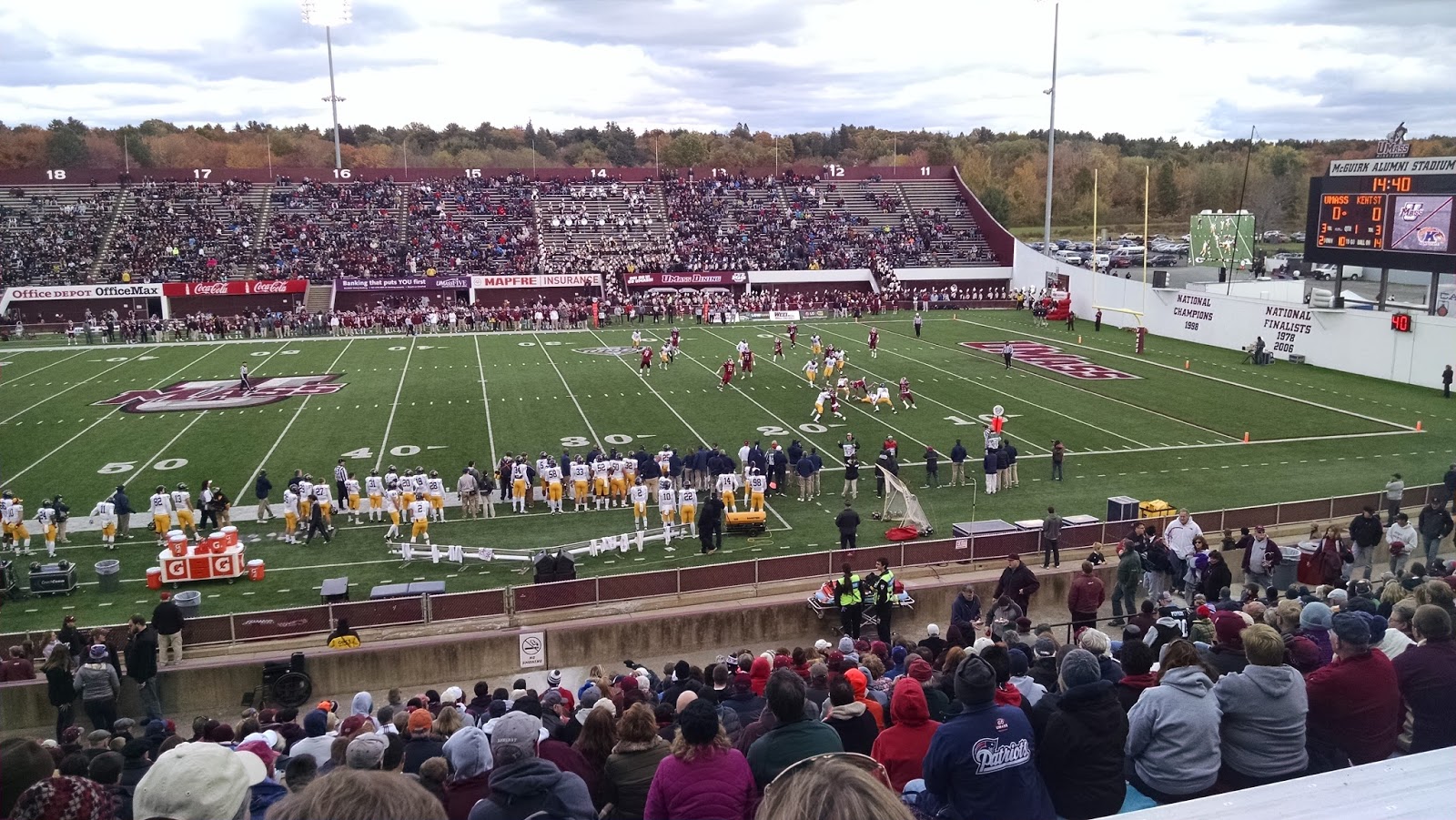 Scolin's Sports Venues Visited: #206: University of Massachusetts ...