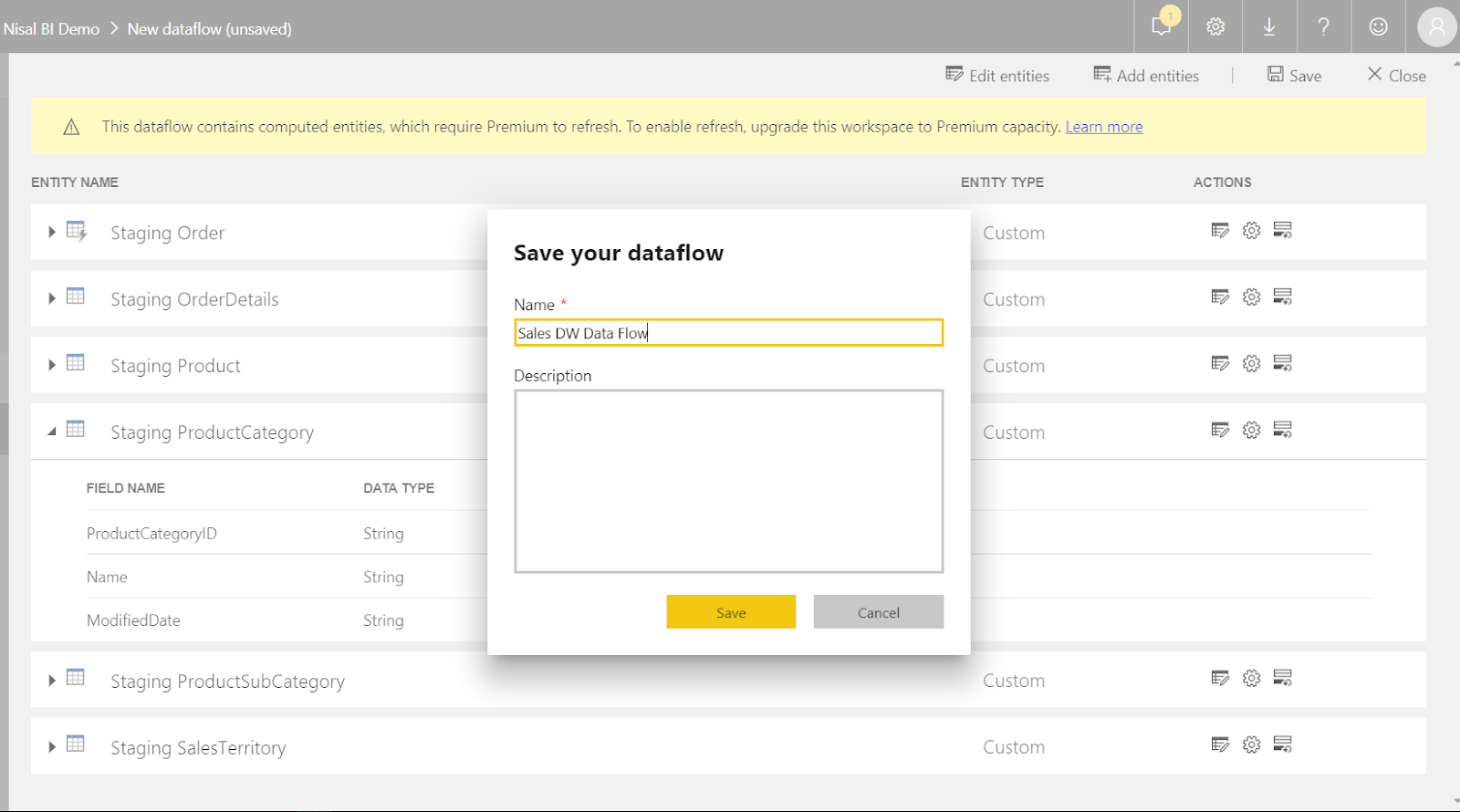 Power BI Dataflow: Self-Service Data Wrangling Inside Power BI