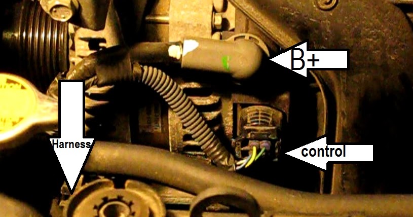 The Original Mechanic: How to replace the alternator in a 1.8L Toyota ...