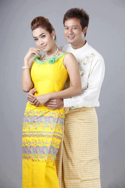 Myanmar Stars' Couple Fashion: Pyay Ti Oo & Moe Hay Ko | Myanmar ...