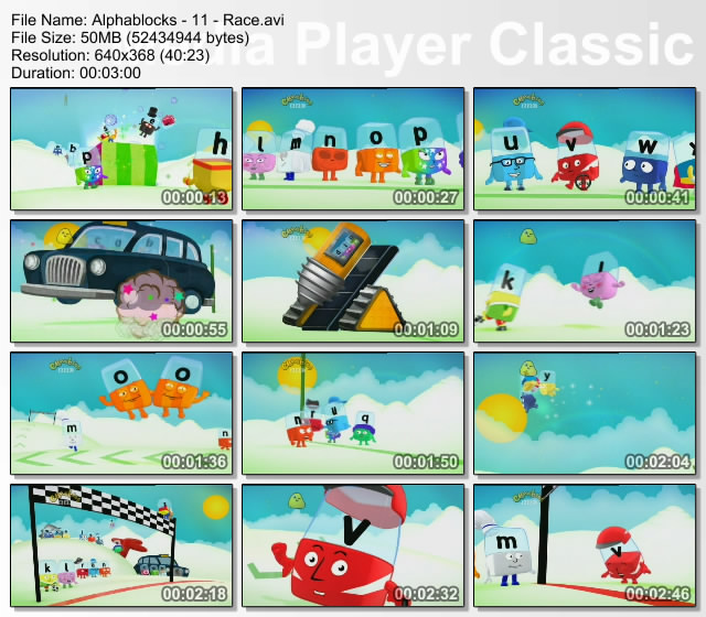 Brainy Baby Alphablocks Educational Video Collection for Kids | Social ...