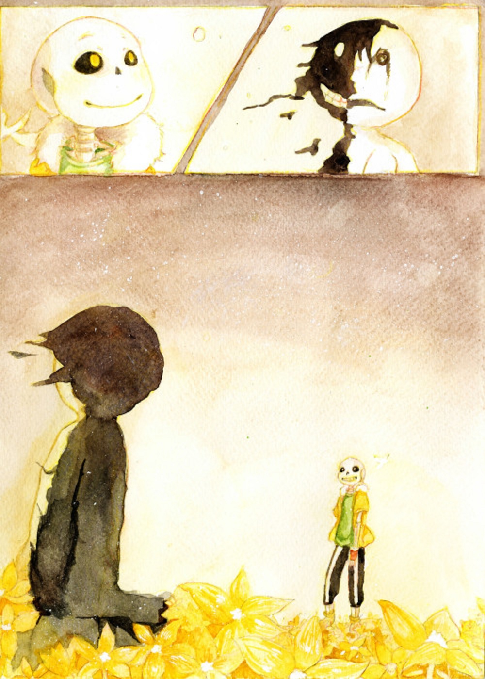 Undertale: Faith!Sans 2 [tłumaczenie PL] ~ Handlarz Iluzji