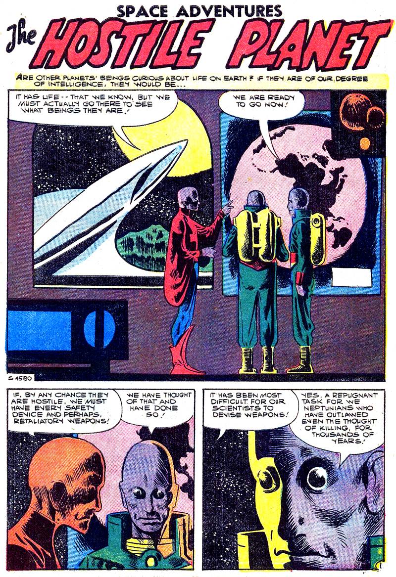 Ditko Comics: Unusual Tales - The Hostile Planet