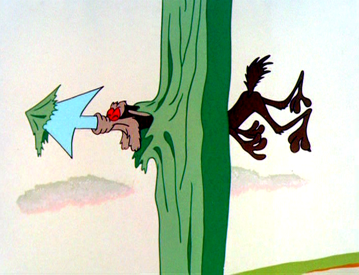 13: LOONEY TUNES / The Road Runner In "Guided Muscle" - 1955