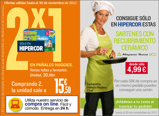 me gusta ahorrar: 2 x 1 en HIPERCOR