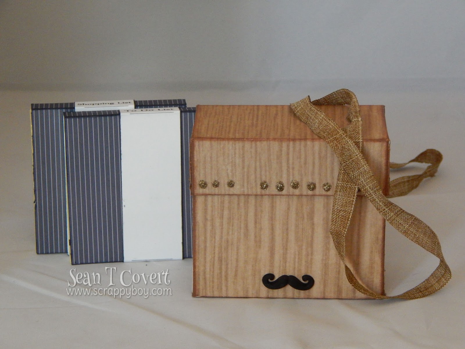 Scrappy Boy: A Moustache Box!!!