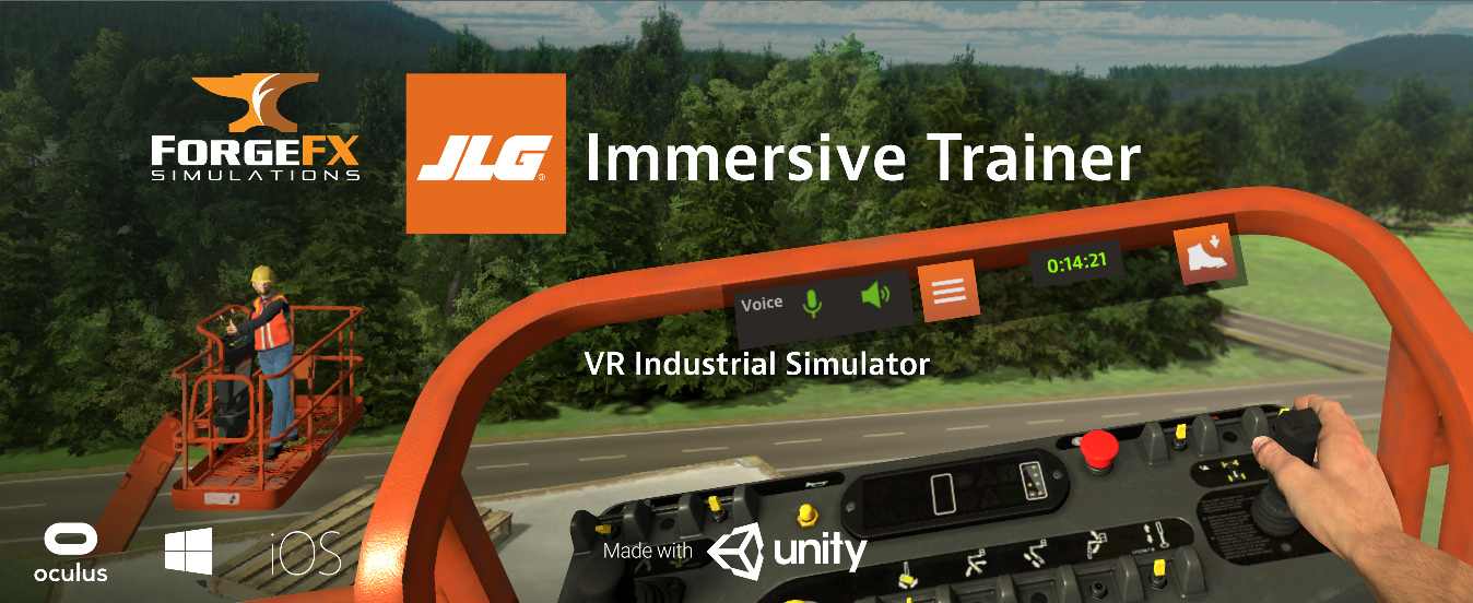 ForgeFX on Simulators and Real-time 3D Application Development: JLG VR ...