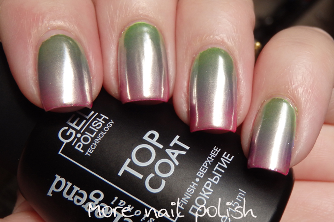 Digital Dozes redoes Fashion - Chrome pigment pastel gradient ~ More ...