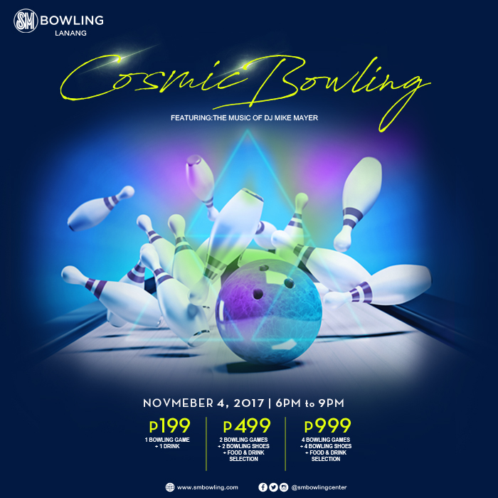 Cosmic Bowling in SM Bowling Center Lanang - Eat Well. Travel Often