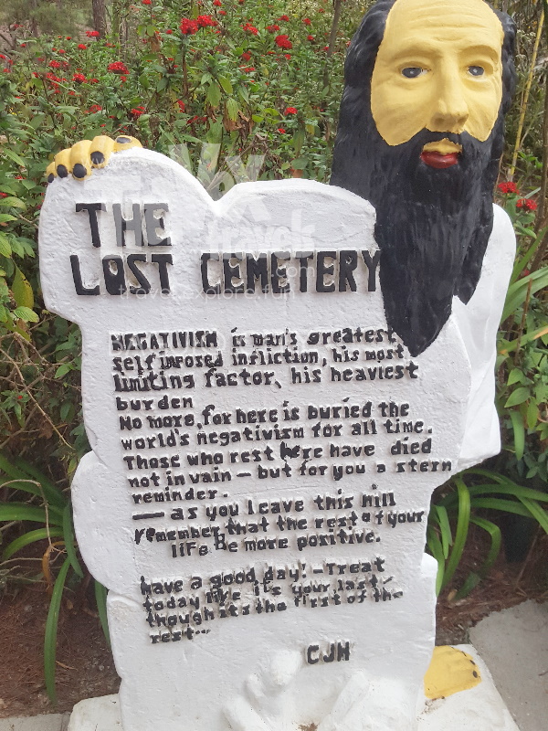 Bury Your Bitter Past in the Lost Cemetery of Negativism, Baguio ...