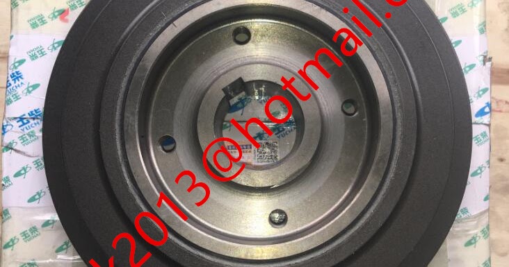YuChai New Genuine Engine Belt Pulley Damper Assy 330-1005030B YuChai New Genuine Engine Belt Pulley Damper Assy 330-1005030B
