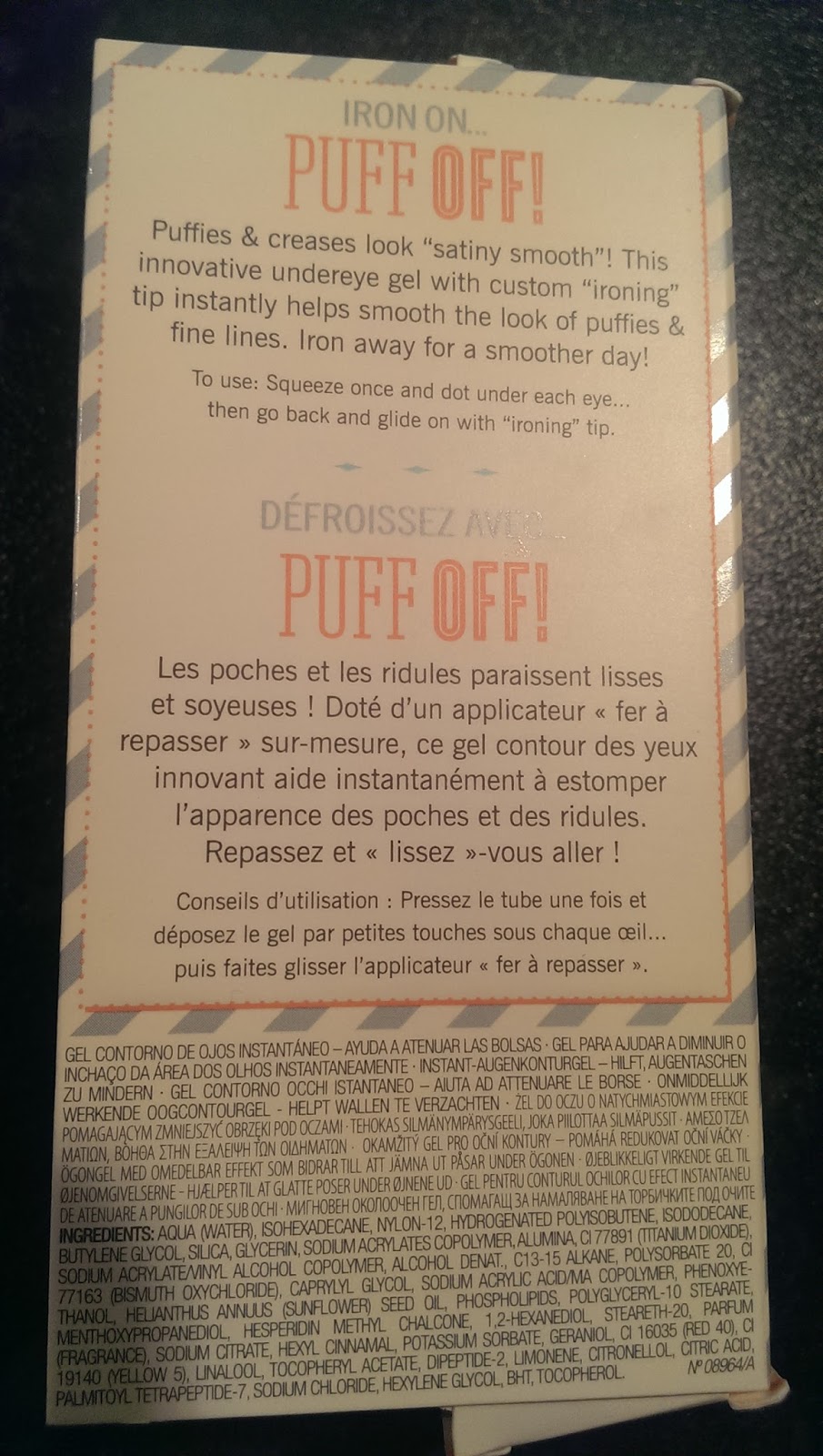 FIRST LOOK PHOTOS OF 2015 BENEFIT COSMETICS' RELEASE PUFF OFF! - A Life ...