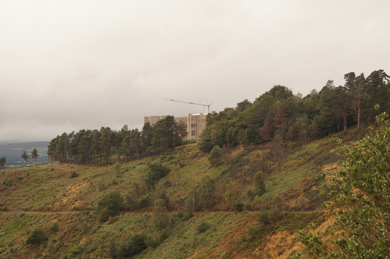 Castle Drogo and the walk to Fingle Bridge through the Teign Gorge ...