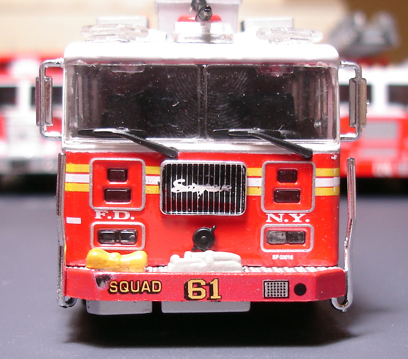 My Code 3 Diecast Fire Truck Collection: Seagrave FDNY Squad 61 Pumper