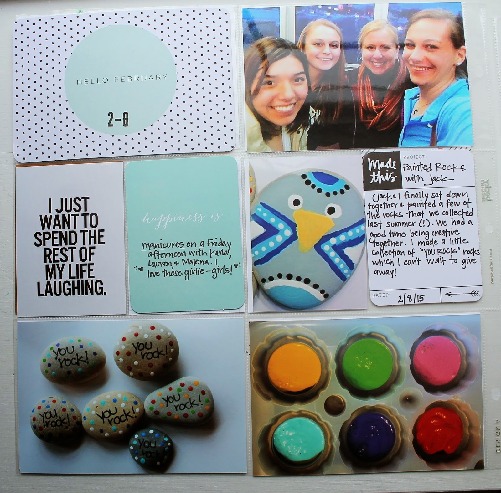 Joyful Whimsy: Project Life: February 2-8