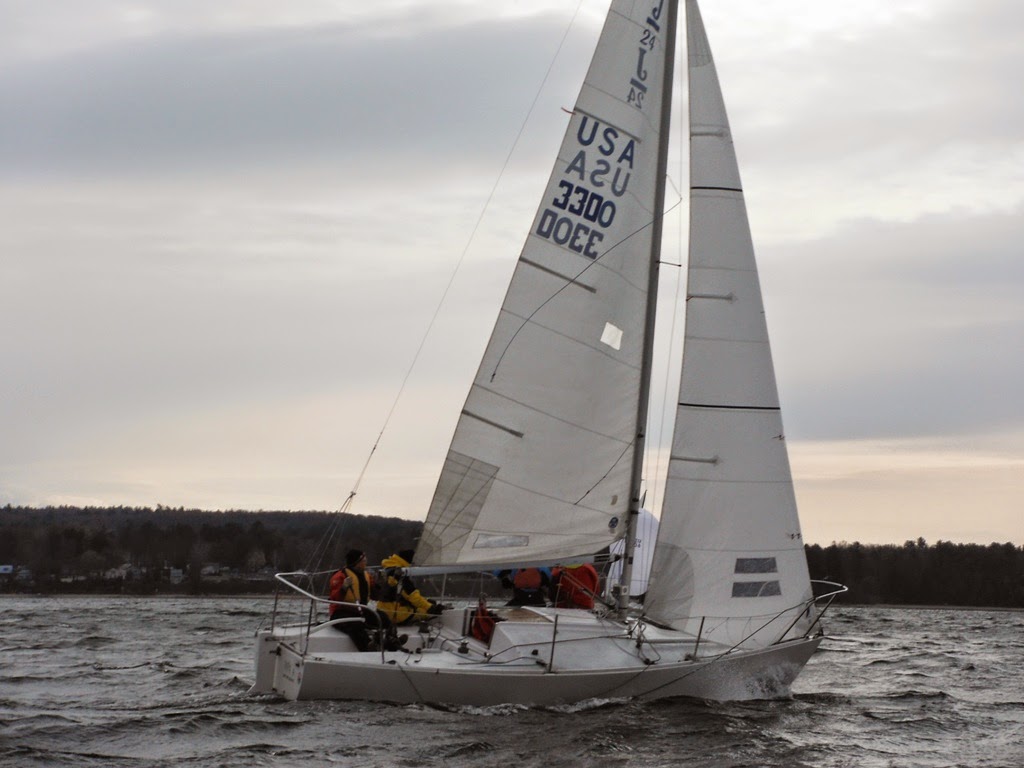 Better Outside Than In: J24 racing 11/16/14