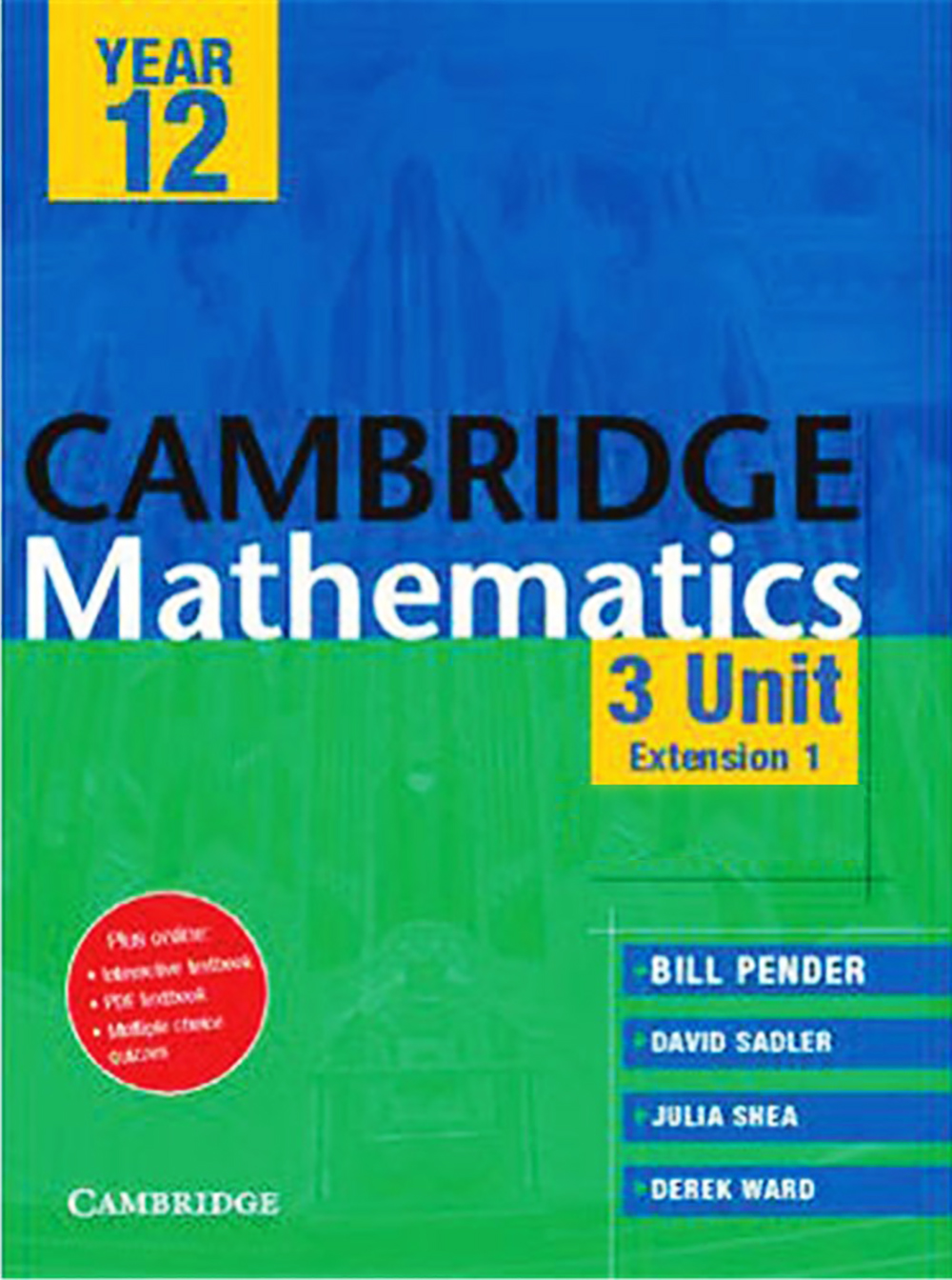 Year 12 Cambridge Mathematics 2 Unit - MTG-BookShelf