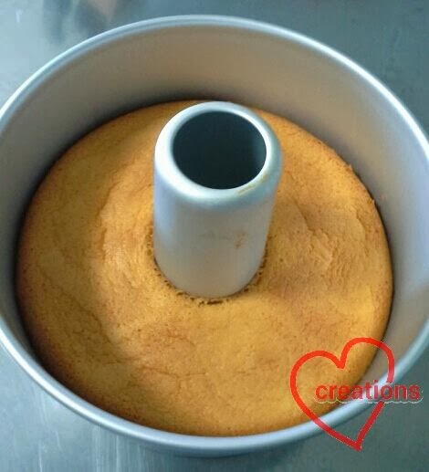 Loving Creations for You: Strawberry Yoghurt Chiffon Cake