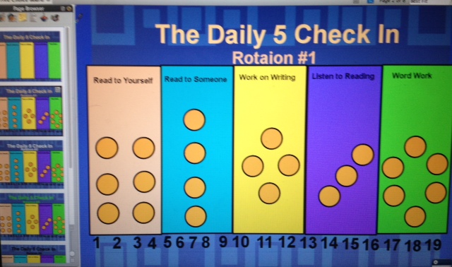 Ms. Webb's Wise 1's: Daily 5 Choice Flip Chart