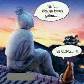 Gambar Lucu: Kumpulan Gambar Lucu Pocong dan Kucing