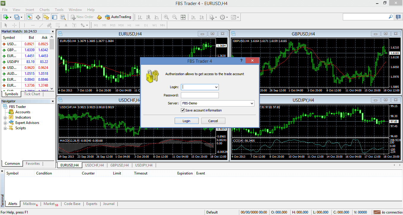 Install Metatrader FBS