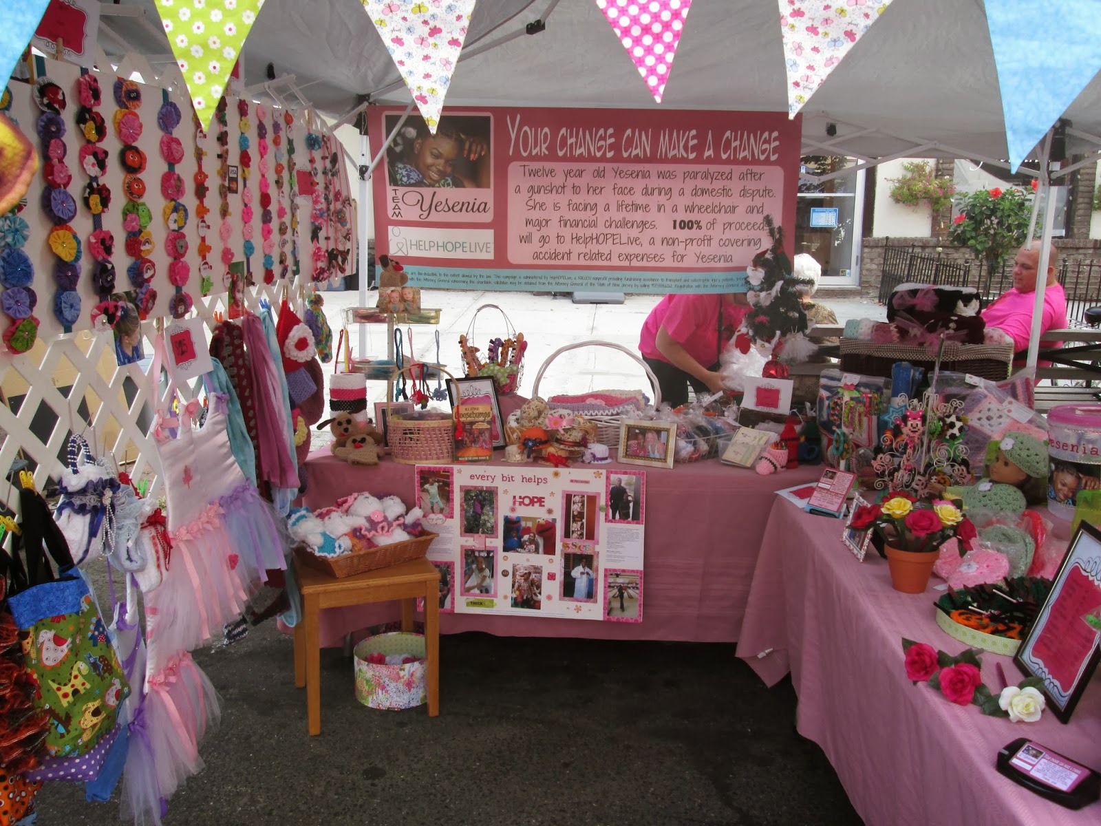 Make It Grand: Craft Fair Set Up