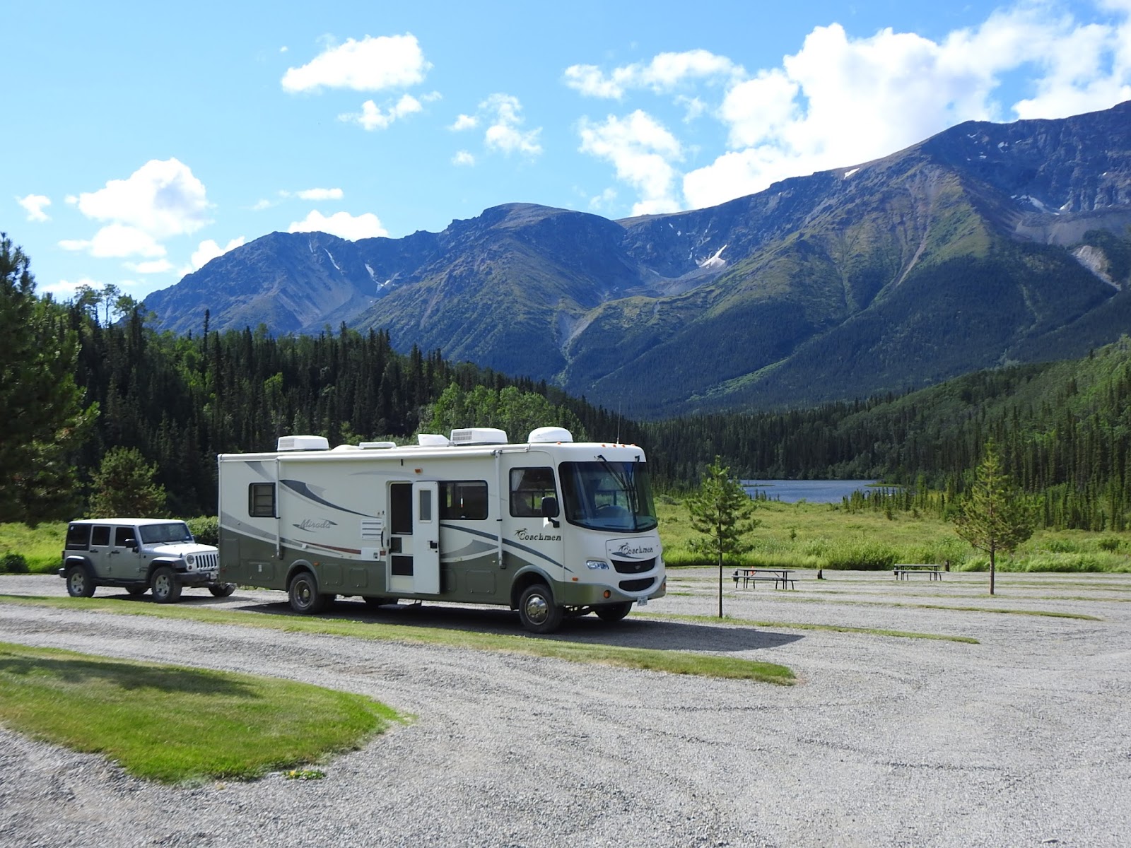 Texas Gypsies: Mountain Shadow RV Park, Iskut, BC