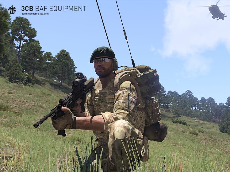 多彩にイギリス軍の歩兵用装備を Arma 3 へ追加する 3CB BAF Equipment MOD | 弱者の日記^^ - Arma 3 ...