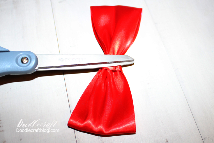 Red Ribbon Bowties! Easy DIY!