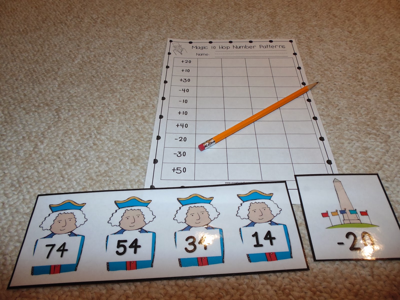 Mrs. Wheeler's First Grade Tidbits: President's Day Festivities!