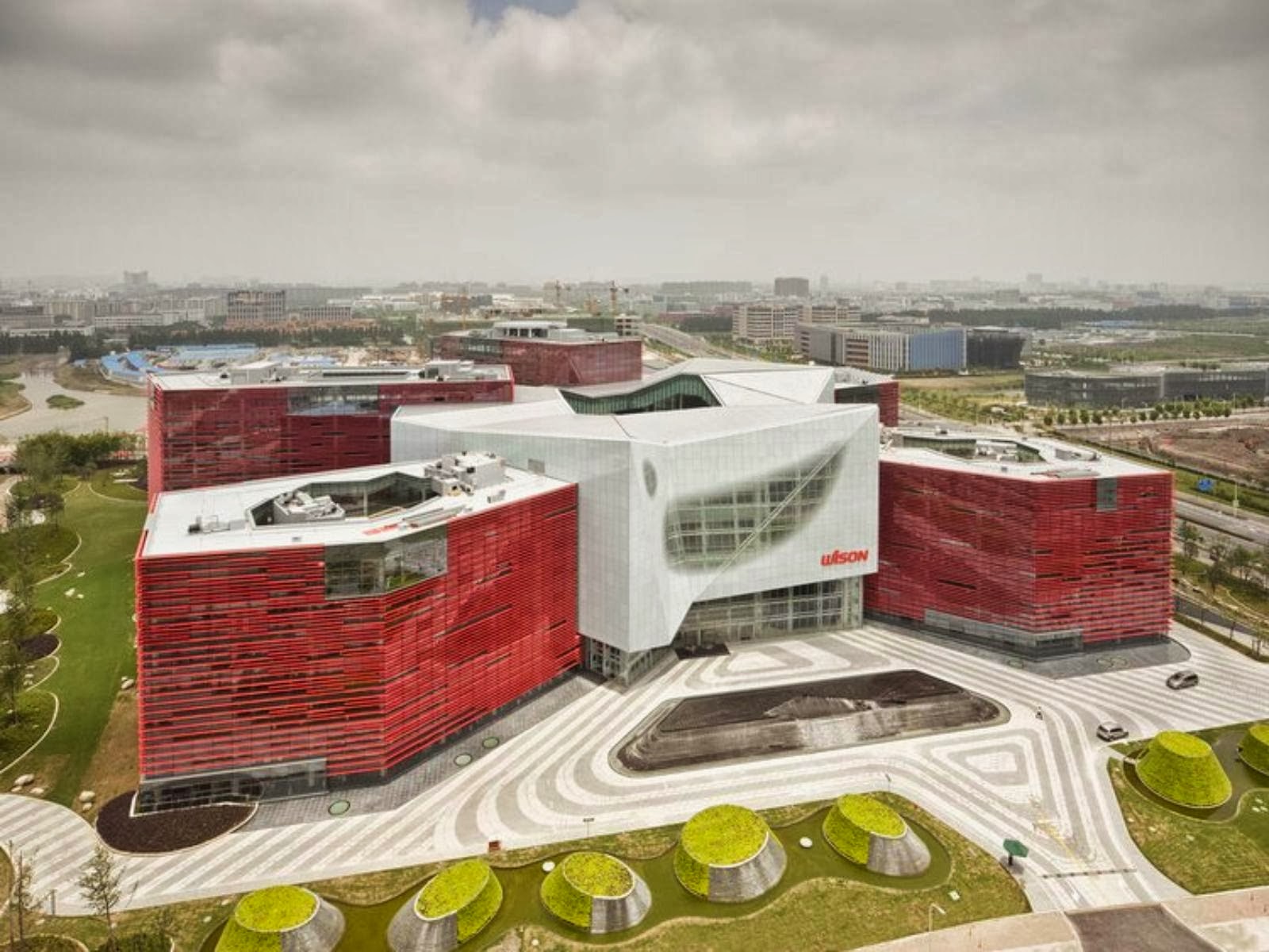 ARCFLY: Office Park for Wison Headquarters by AS. Architecture