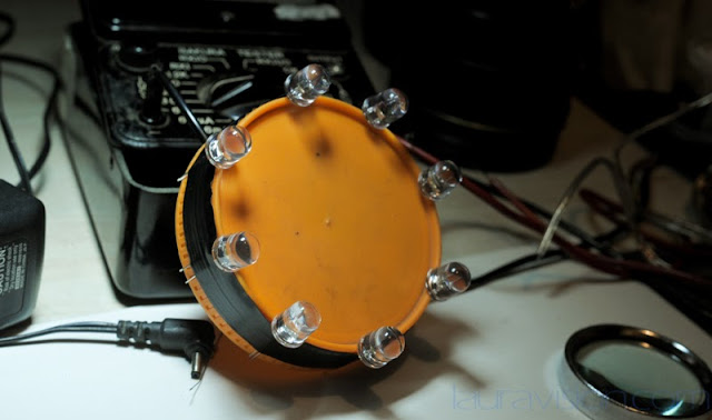 Como hacer un ring flash con leds