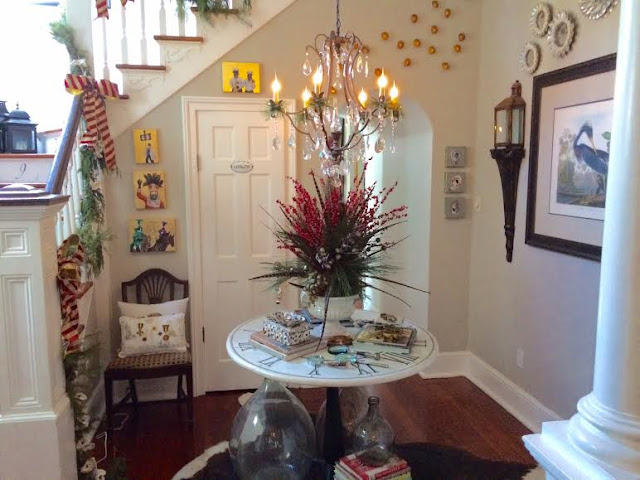 The Uptown Acorn: Decking the Halls {The Stair Parlor}