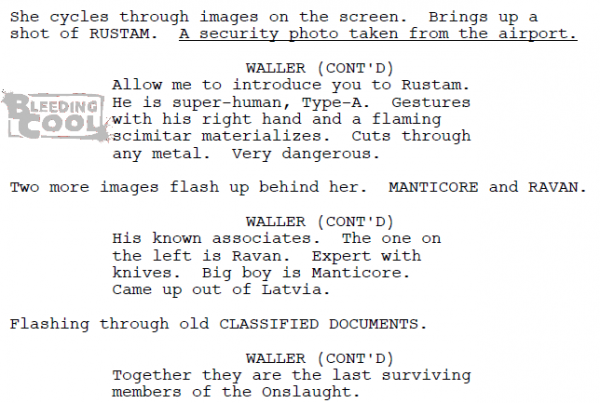 SUICIDE SQUAD Movie Script Review Reveals Character Details And More ...