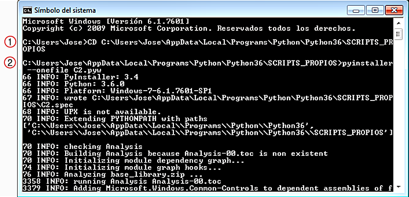 APRENDER A PROGRAMAR CON PYTHON: EJECUTABLES O DISTRIBUIBLES DE MÓDULOS ...