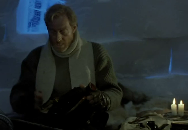 Actor Charles Dance: Charles is Robert Flaherty in Kabloonak in 1994