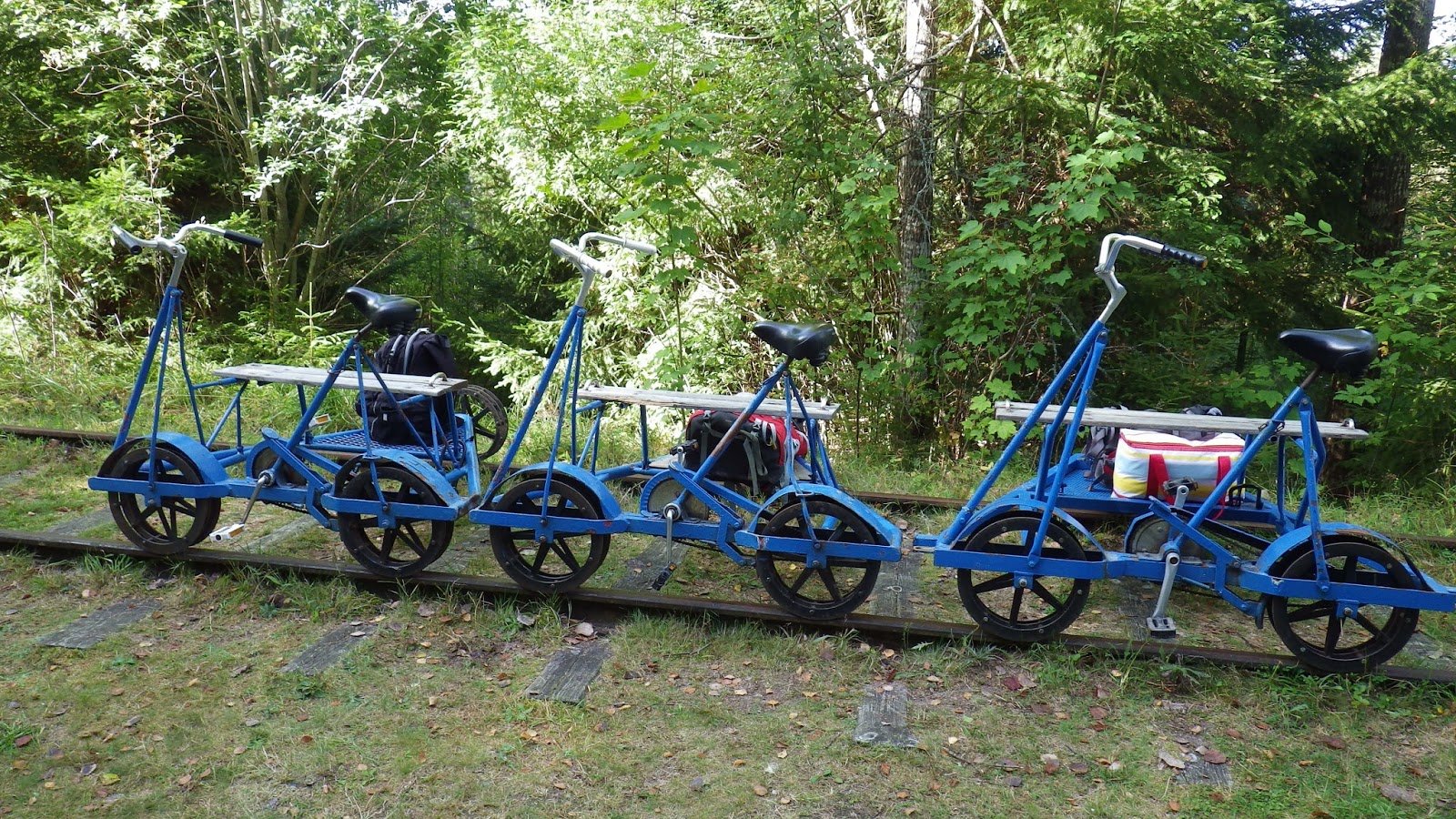 Team Vildmark: Adventure #8 - Draisine cycling in Gullspång