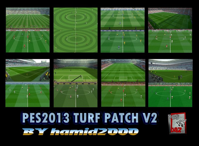 PES 2013 Turfs - ZPES-PATCH