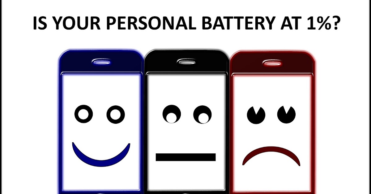 Is Your Personal Battery at 1%? ~ RELEVANT CHILDREN'S MINISTRY