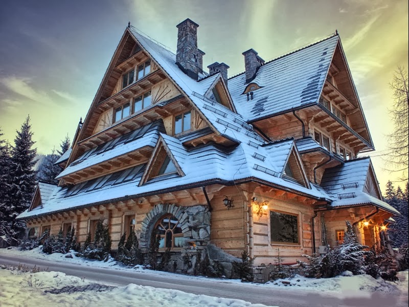 old and new: Architecture of Polish mountains (Zakopane Style)