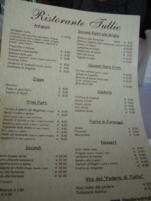 Elaiza si racconta...: Ristorante Da Tullio a Montebeni