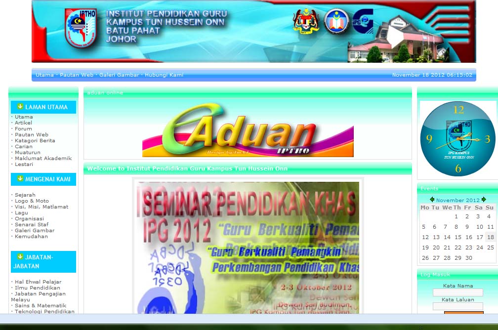 TEKNOLOGI PEMANGKIN MAKLUMAT: Laman Web